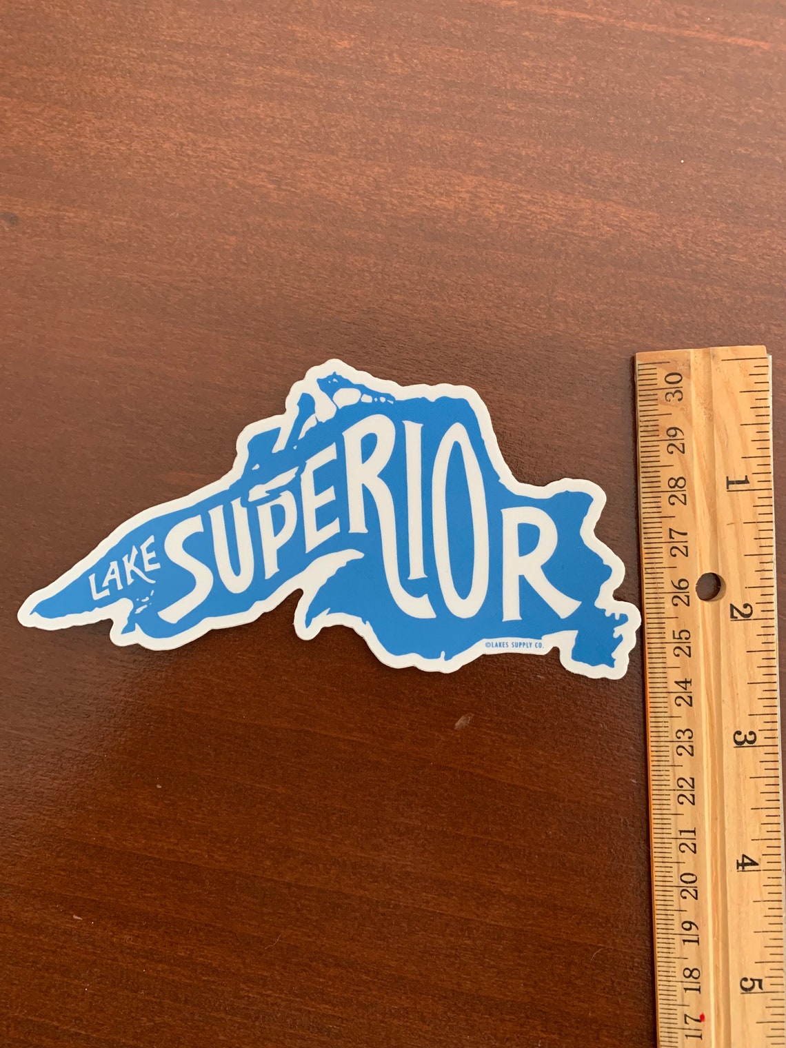 Lake Superior Sticker for Car Window Bumper, Laptop Decal, Water Bottle ...
