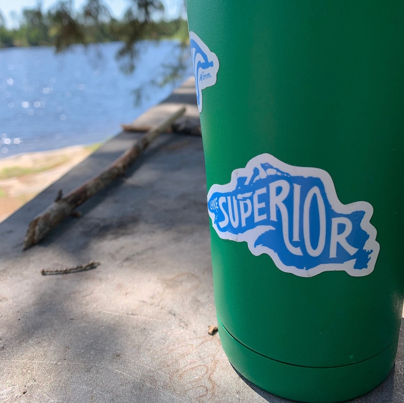 Lake Superior 3-inch Car Bumper Window Sticker - Etsy
