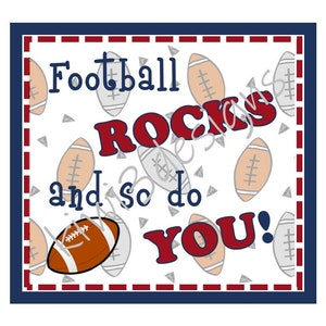 Team Gifts, Favor Tags, Football, Sports & Camp Gifts, Candy Gram ...