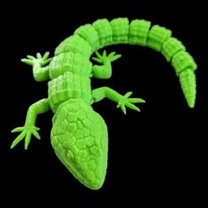 Realistic Articulated Lizard Model - Intricately Printed in 3D - Etsy