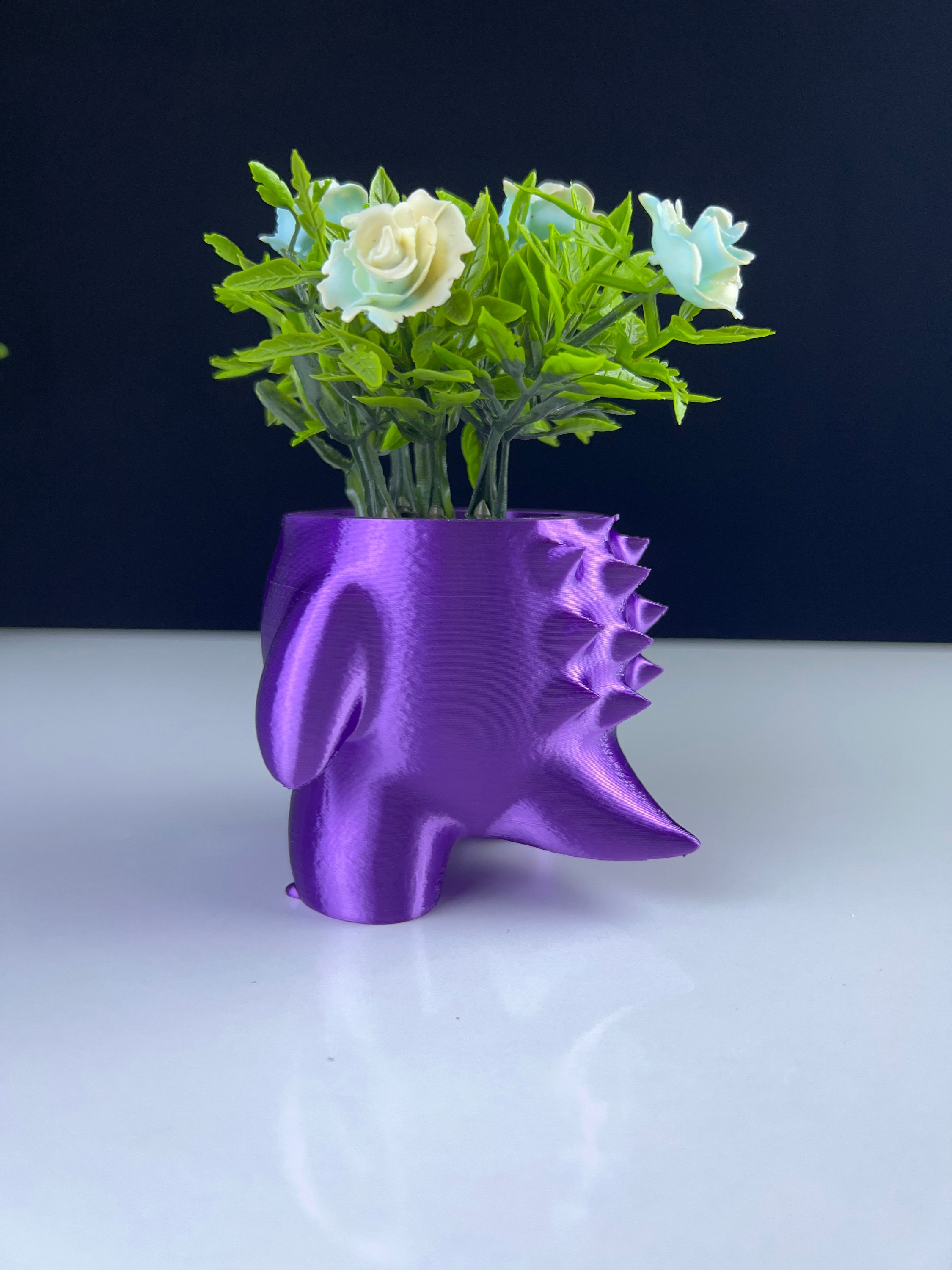 Gengar Inspired Planter - Pokemon Succulent Pot for Home Decor ...