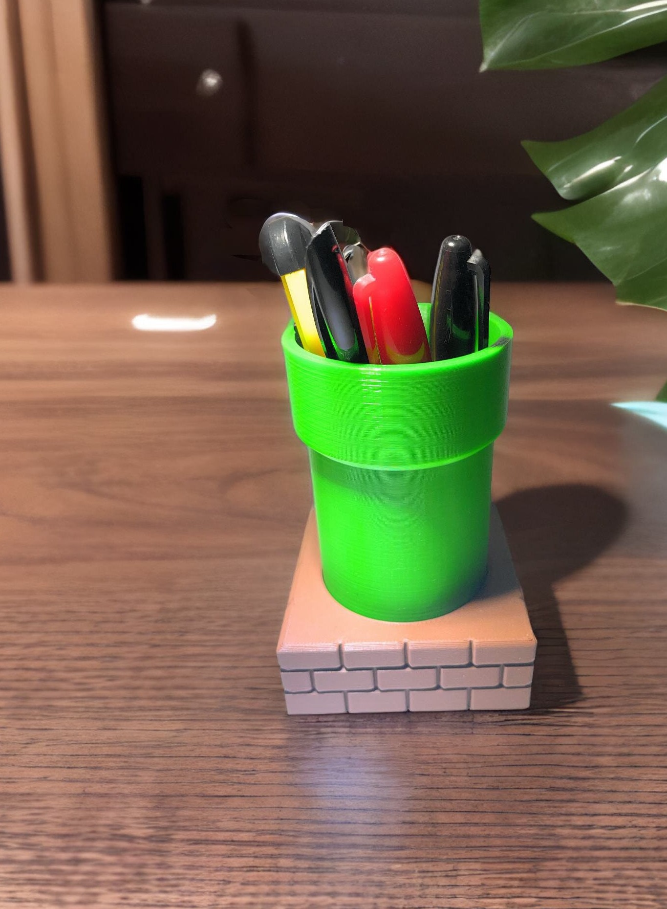 Super Mario Pipe Pens Holder 3D Printed Stationary Organizer - Etsy ...
