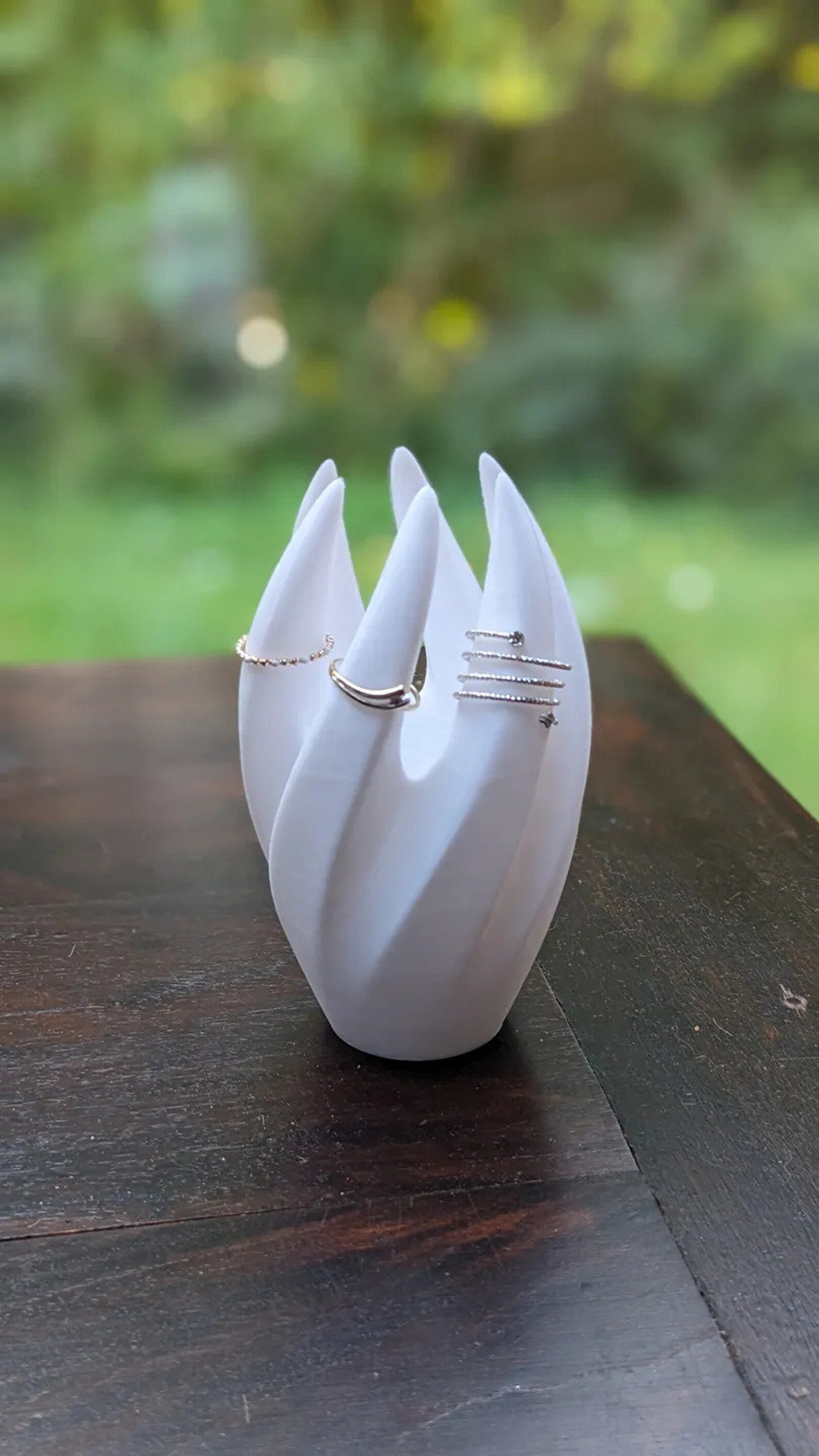 Modern Ring Holder Jewelry Organizer Bridal Shower Gift - Etsy