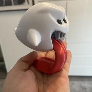 Super Mario Boo Ghost Figure, Nintendo Mario Bros. Collectible, Gamer ...