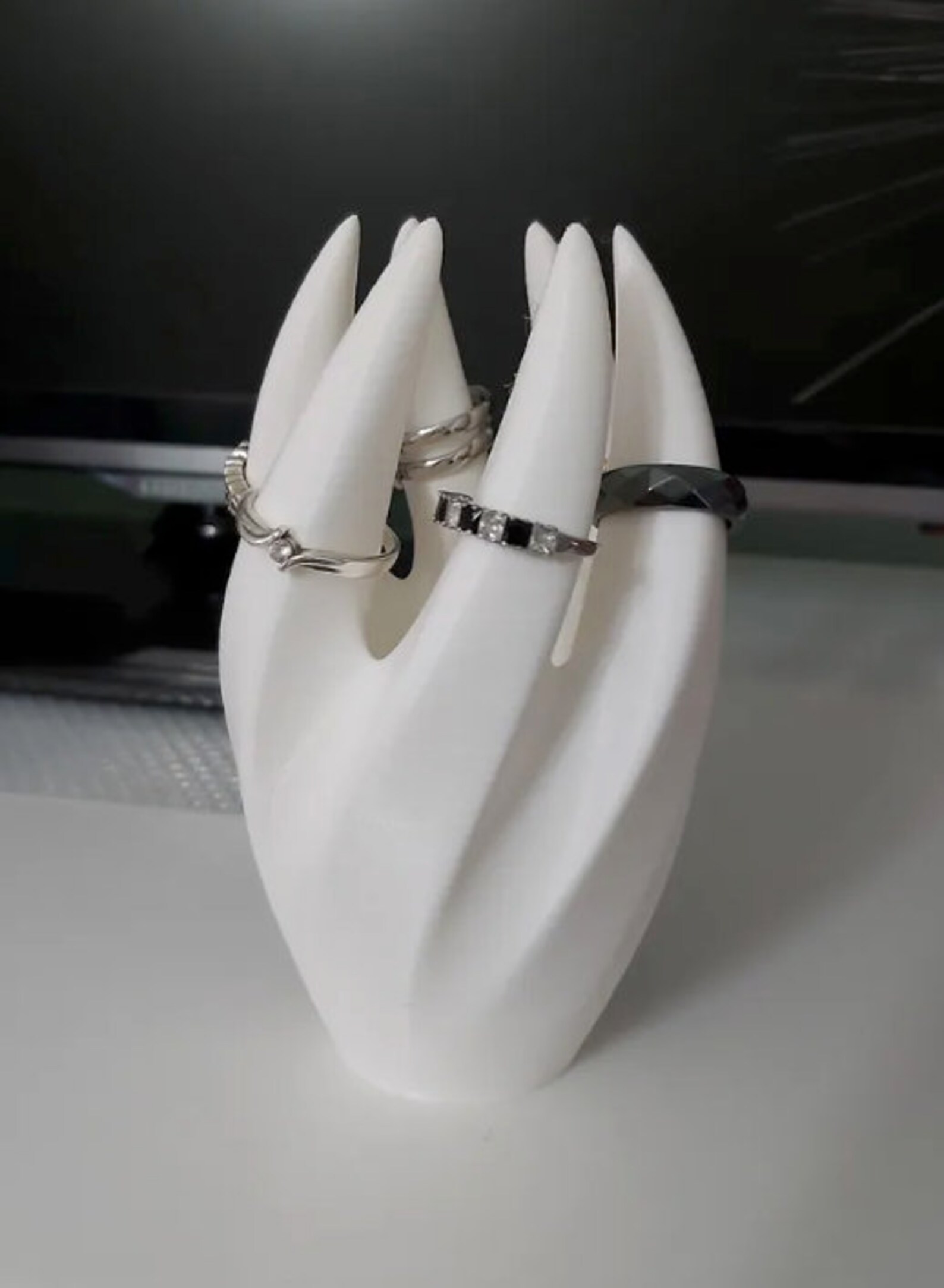 Modern Ring Holder Jewelry Organizer Bridal Shower Gift - Etsy