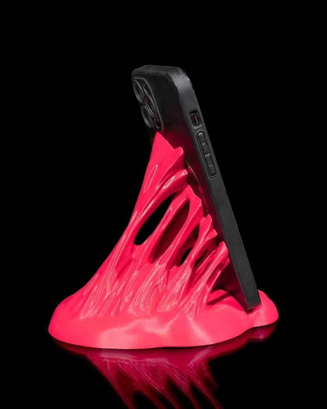 Sticky Situation Phone Stand – Unique Melting Design, 3D Printed - Etsy
