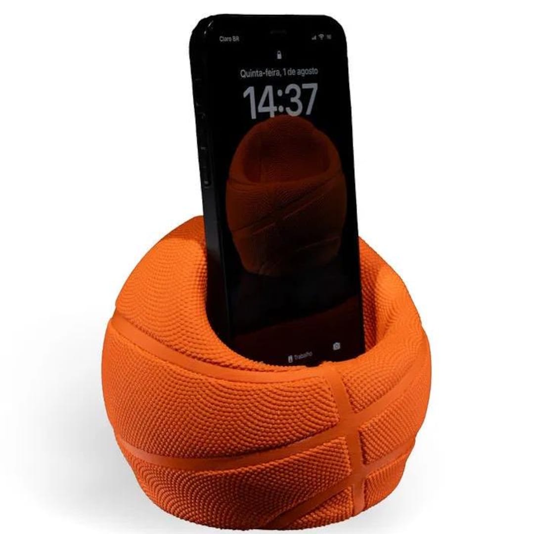 Basketball Lover's Phone Stand, 3D Printed Charging Dock, Unique Sports ...
