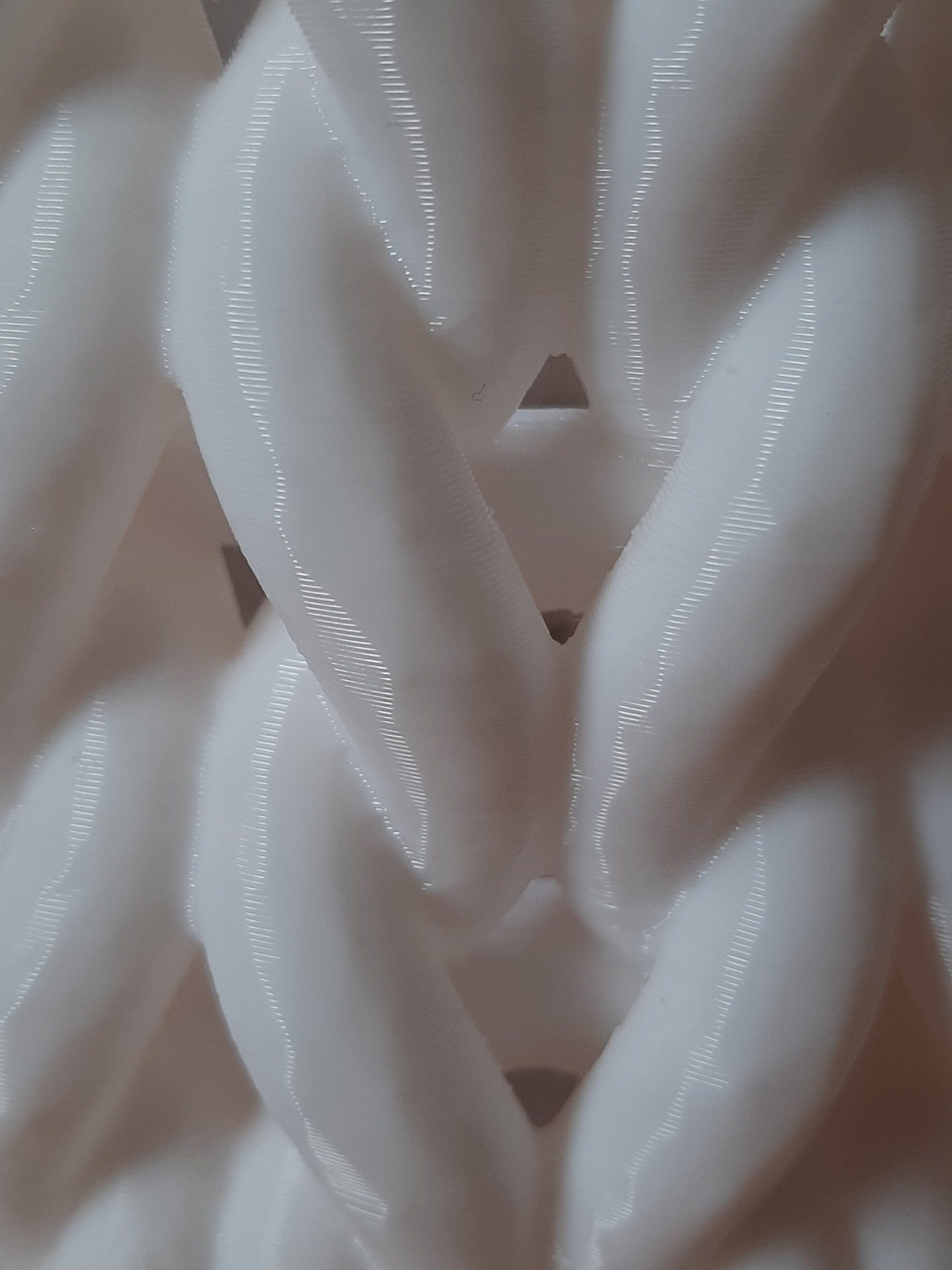 Handmade Knitted Cylindrical Containers, 3D Printed Storage Baskets ...