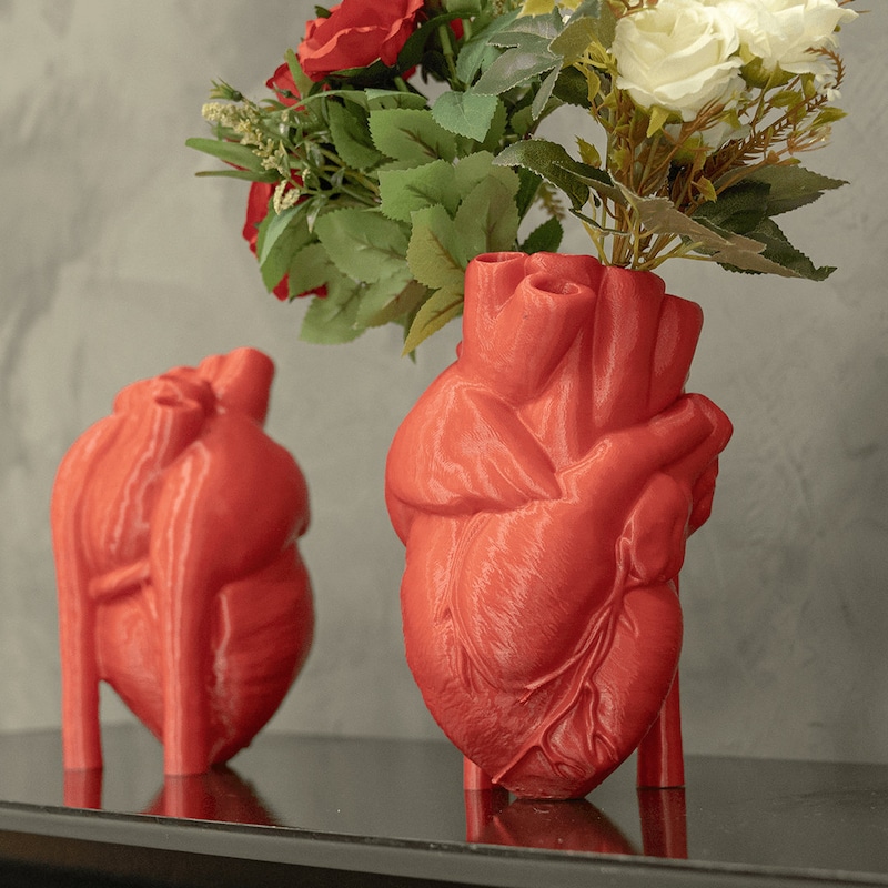 Heart Vase - Etsy
