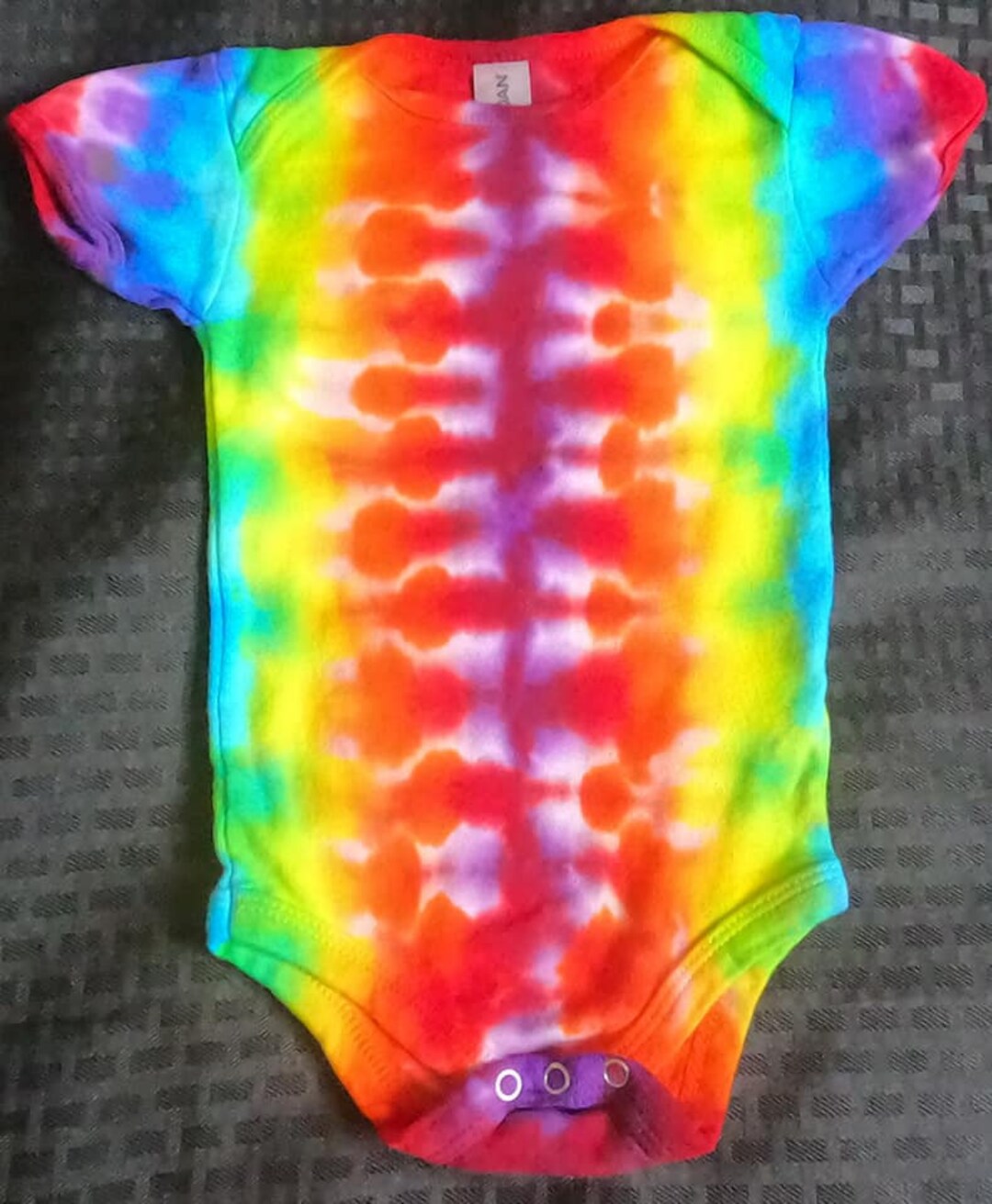 Infant 6-12 Month One-piece Stagger Lee Rainbow Pleat Folded - Etsy
