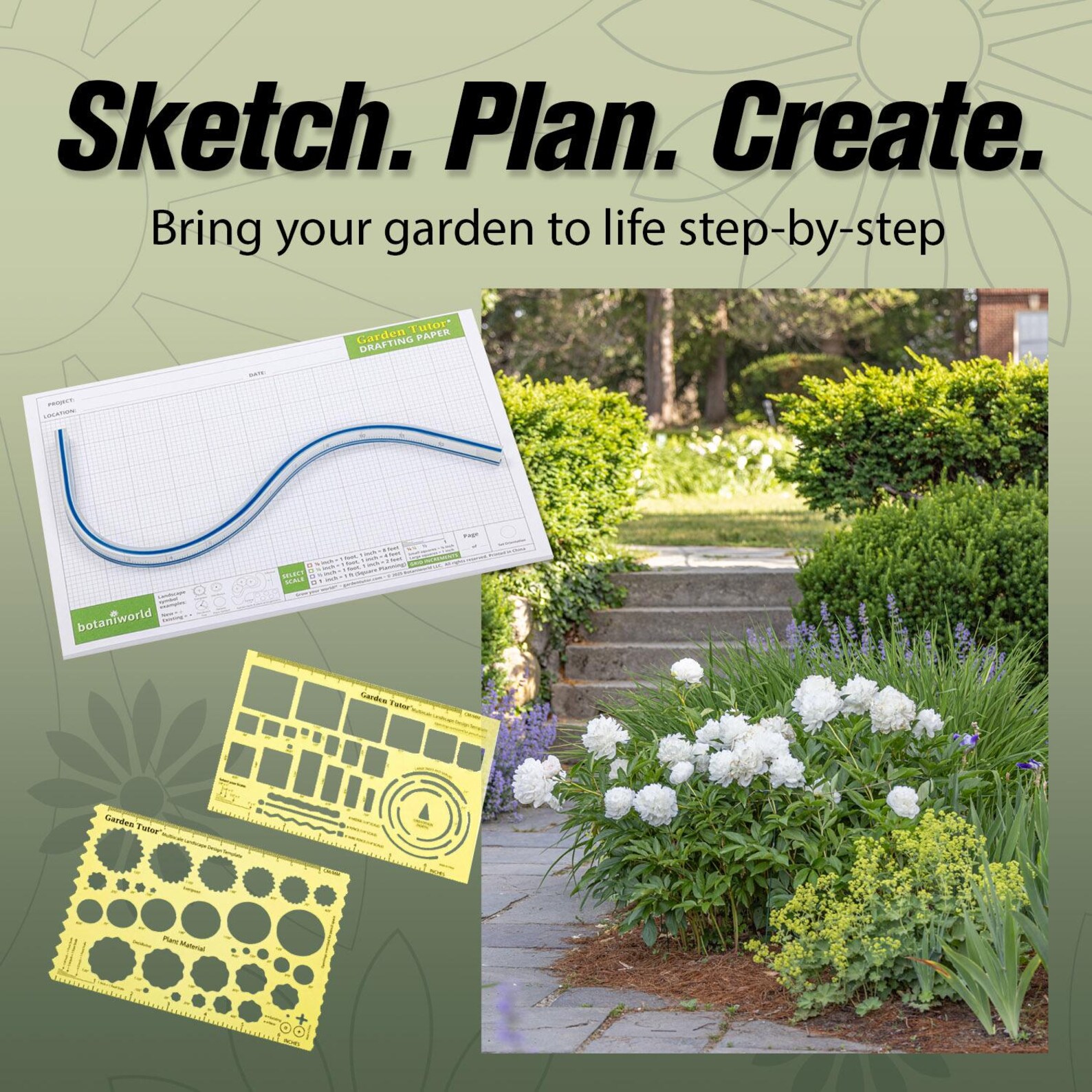 Garden Tutor Garden Design Kit - Etsy