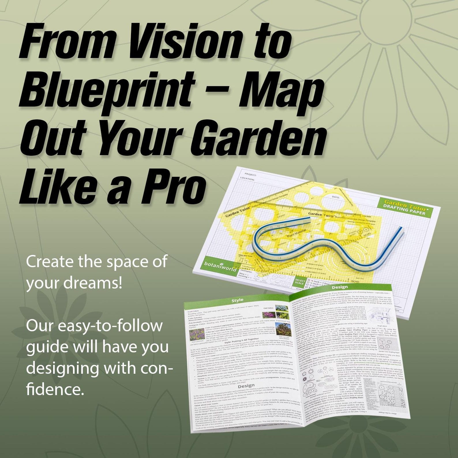 Garden Tutor Garden Design Kit - Etsy