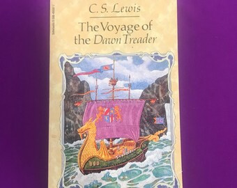 Vintage Book the Voyage of the Dawn Treader by C S Lewis Puffin ...