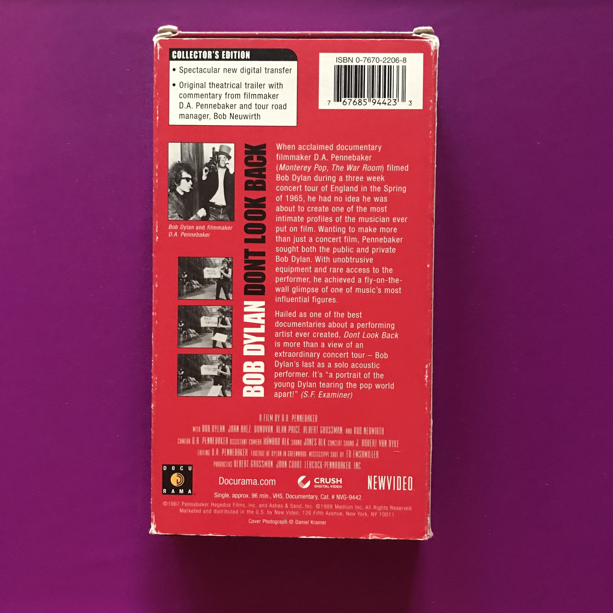 VHS Don't Look Back - Etsy