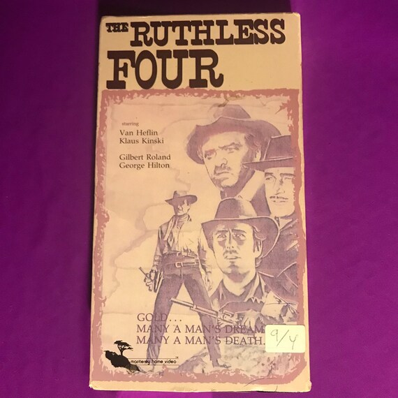 VHS the Ruthless Four - Etsy