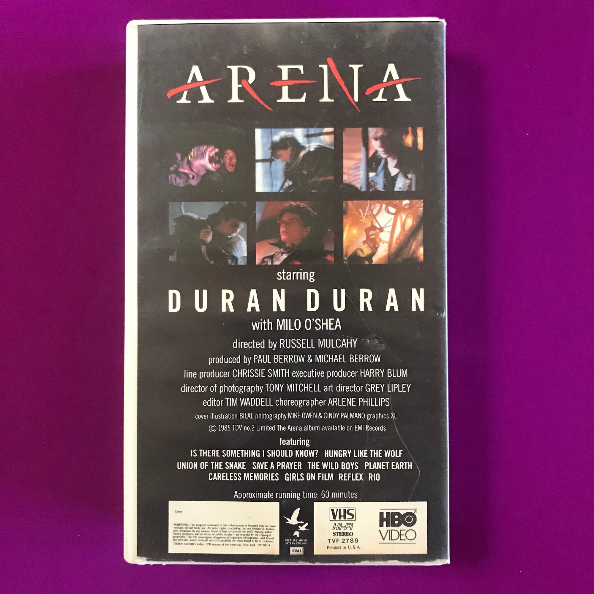 VHS Arena Duran Duran - Etsy