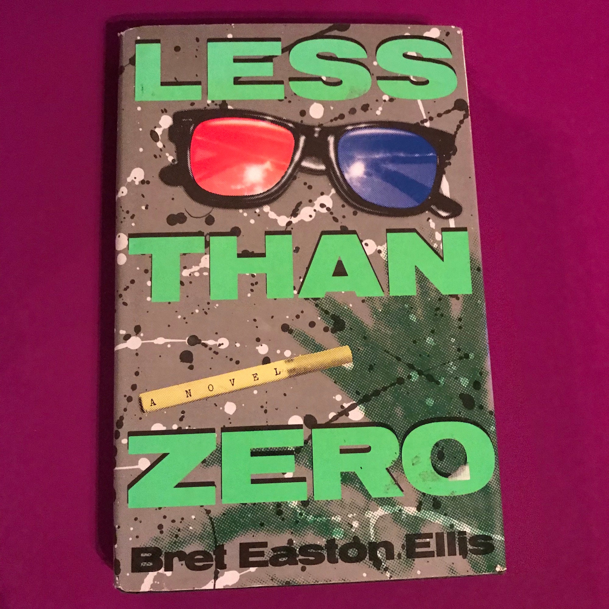 Less Than Zero Book