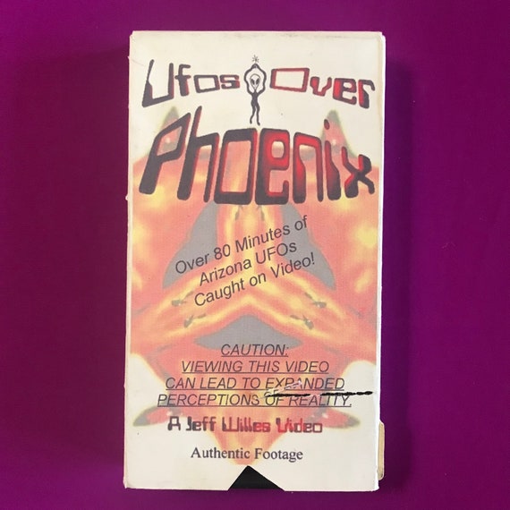 VHS Ufo's Over Phoenix - Etsy Singapore