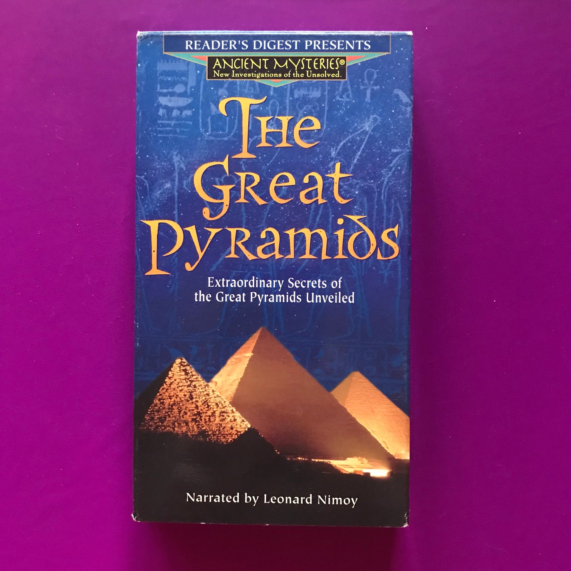 VHS the Great Pyramids - Etsy