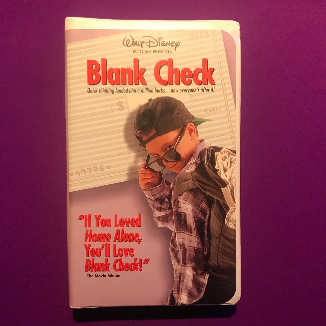VHS Blank Check - Etsy