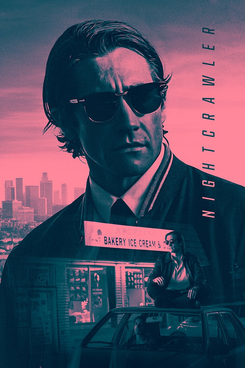 Nightcrawler Alternative Movie Poster by RYVE Creative - Etsy