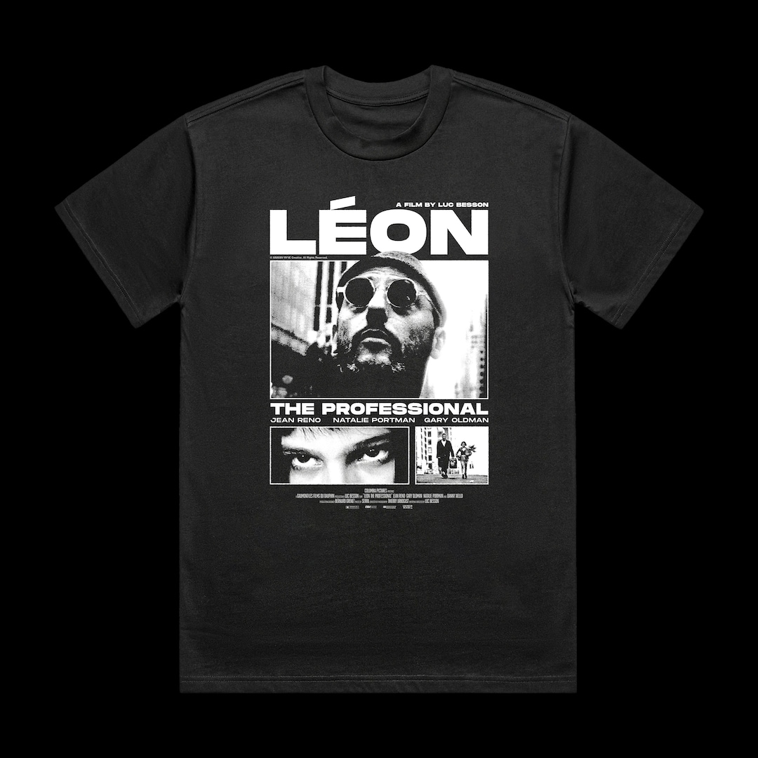 Leon the Professional T-shirt by RYVE Creative - Etsy