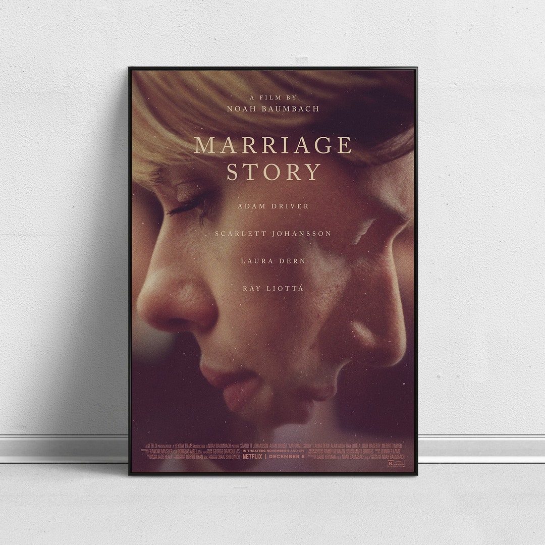 Marriage Story Alternative Movie Poster by RYVE Creative - Etsy Australia