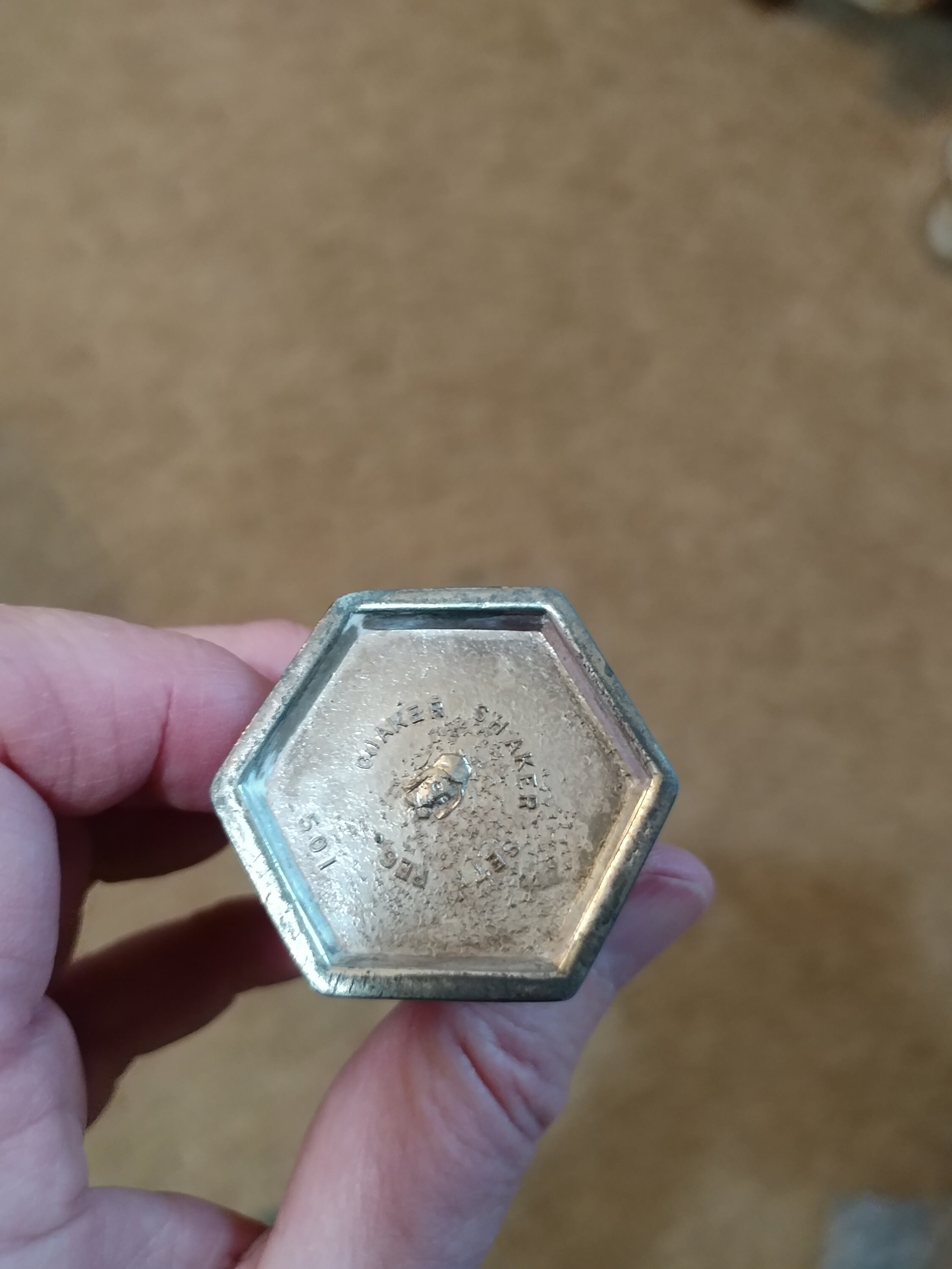 Art Deco Salt & Pepper Shakers Vintage Quaker Shaker Set - Etsy