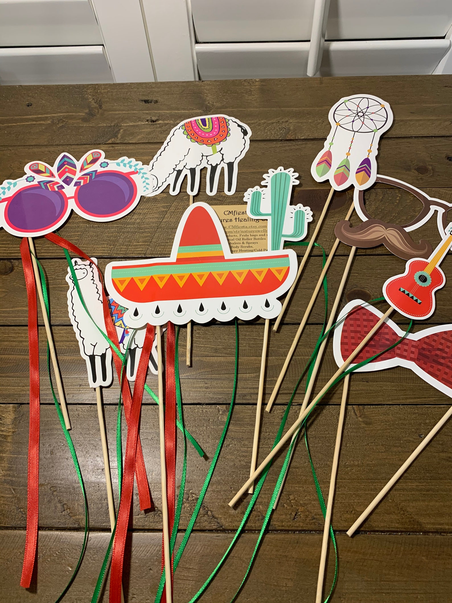 Fiesta Photo Props Fiesta Photo Booth Fiesta Party | Etsy
