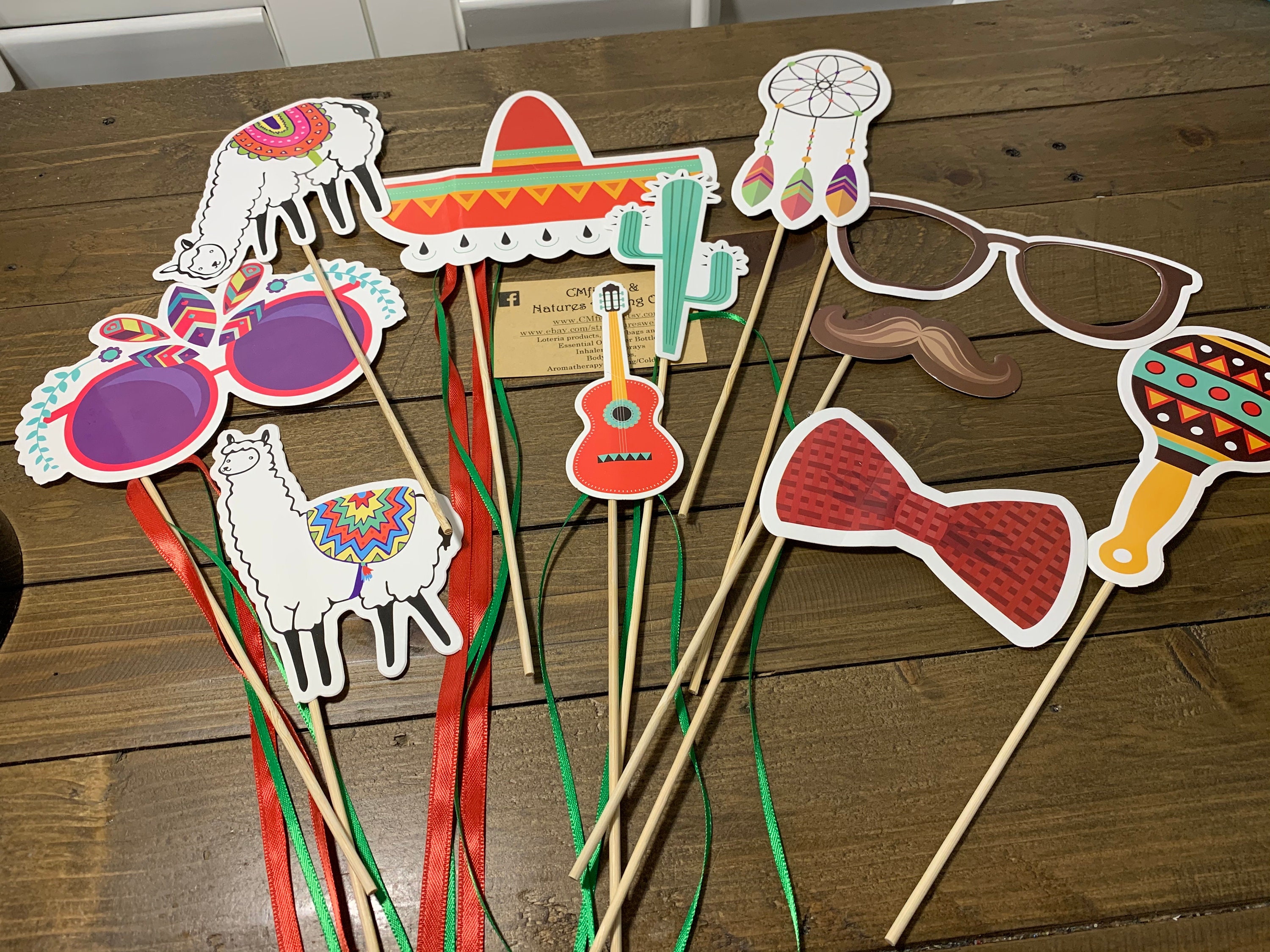 Fiesta Photo Props Fiesta Photo Booth Fiesta Party - Etsy