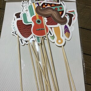 Fiesta Photo Props | Fiesta | Photo Booth | Fiesta Party | Cinco De ...