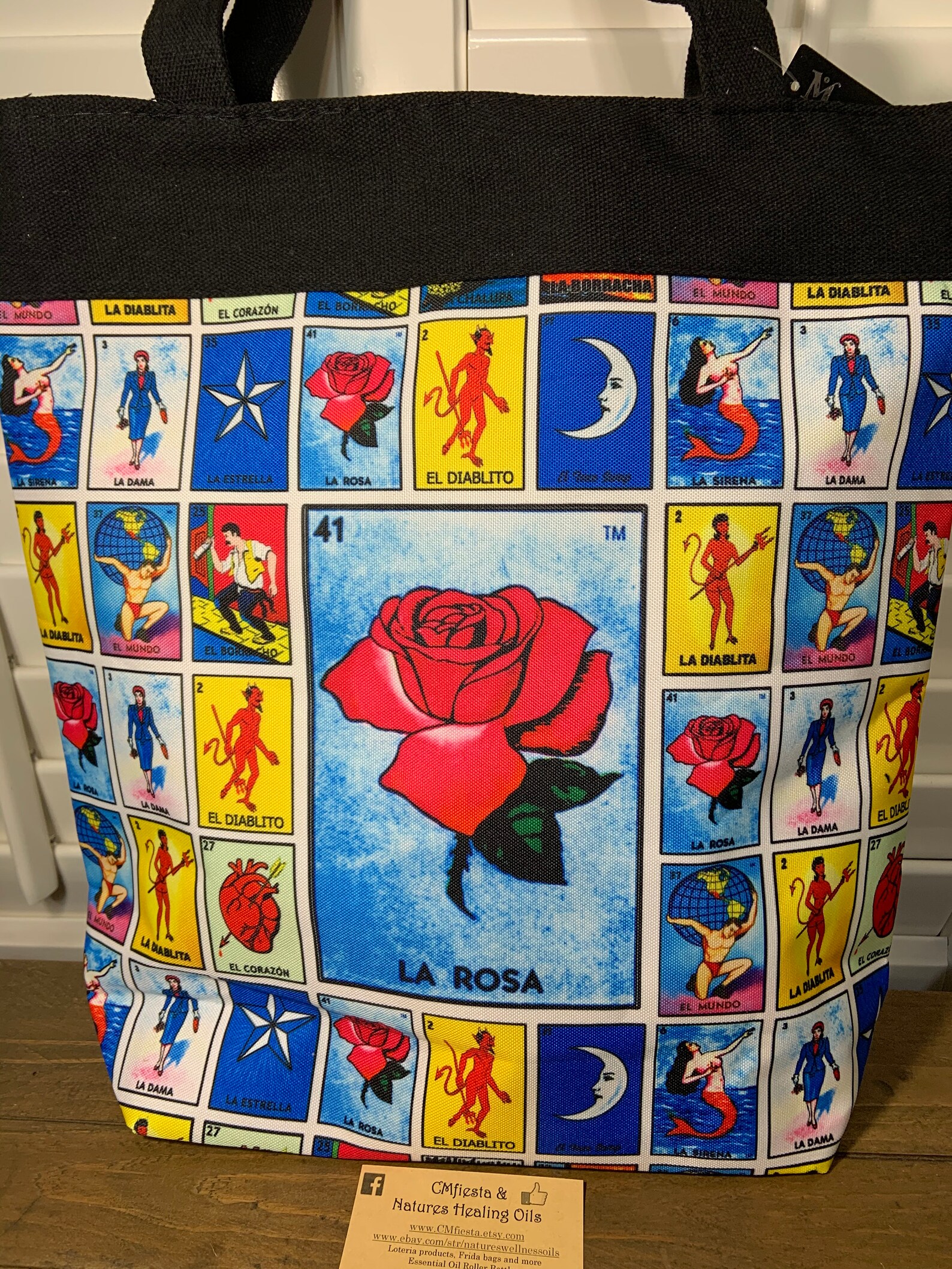 Mexican Loteria Tote Bag Mexican Loteria Bingo Shopping Bag - Etsy
