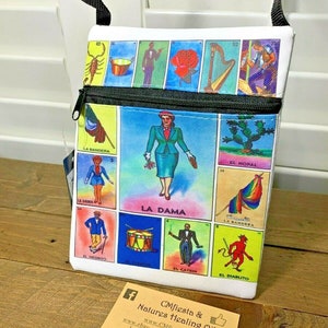 2PC Loteria Cross Body Bag NEW, Loteria Bingo Chalupa Coin Purse Pouch ...