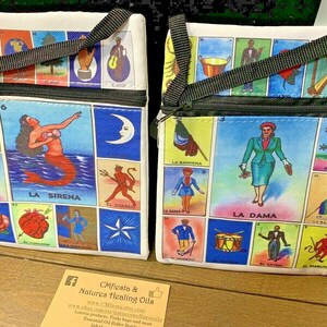 2PC Loteria Cross Body Bag NEW, Loteria Bingo Chalupa Coin Purse Pouch ...