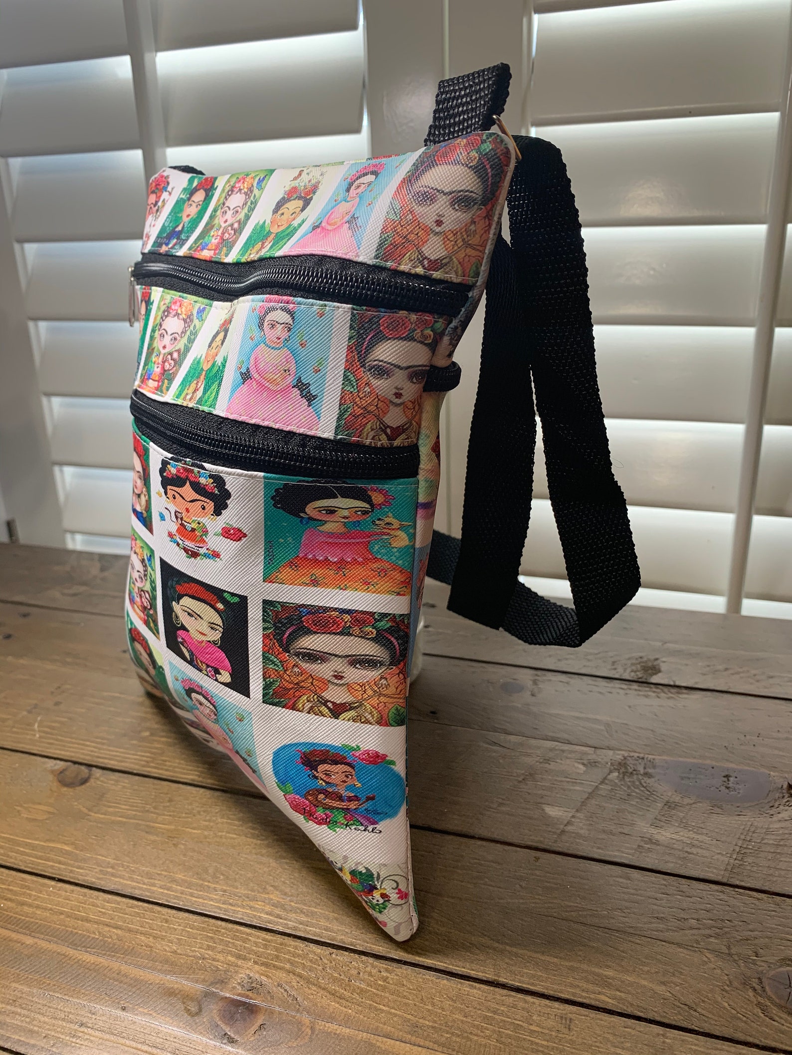 New Frida Kahlo Shoulder Bag, Frida Crossbody Bag Mexican Artist ...