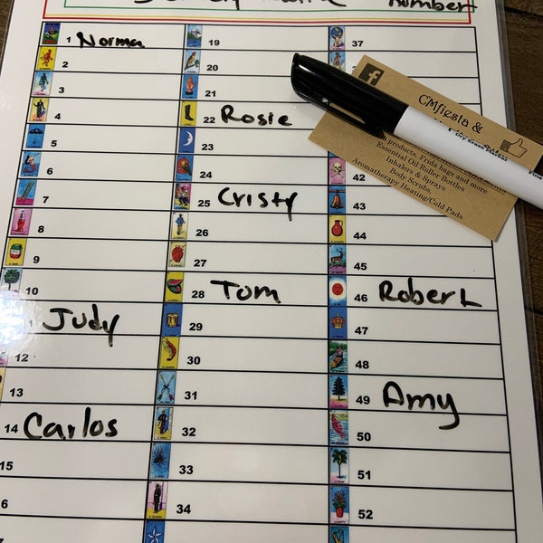 Loteria Raffle - Etsy