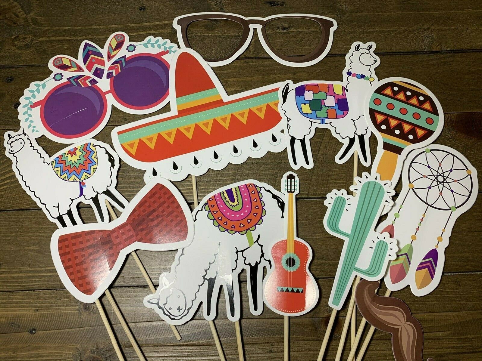 Fiesta Photo Props | Fiesta | Photo Booth | Fiesta Party | Cinco De ...
