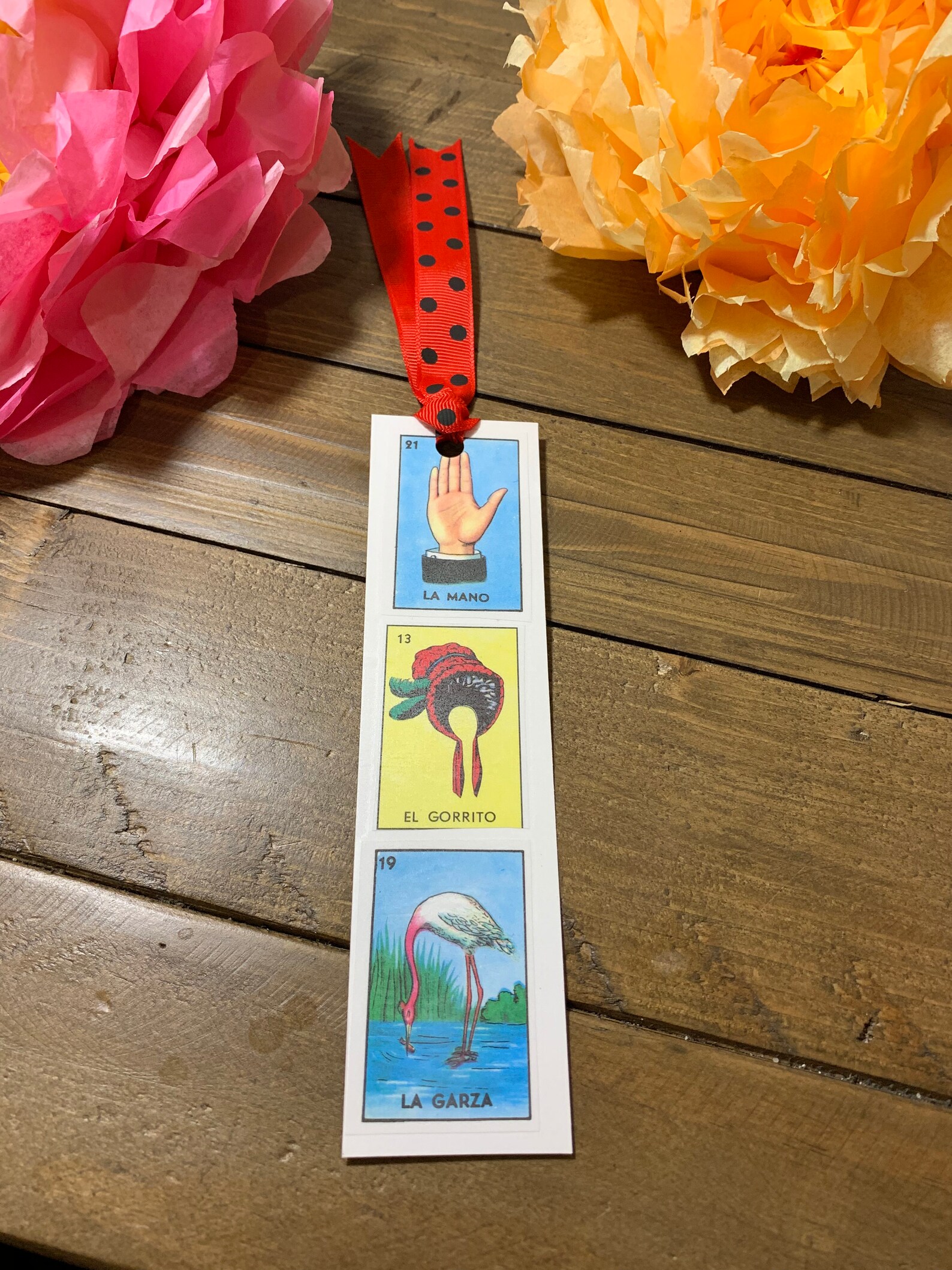 6PC Loteria Bingo Bookmarks Laminated Bookmarks Unique | Etsy