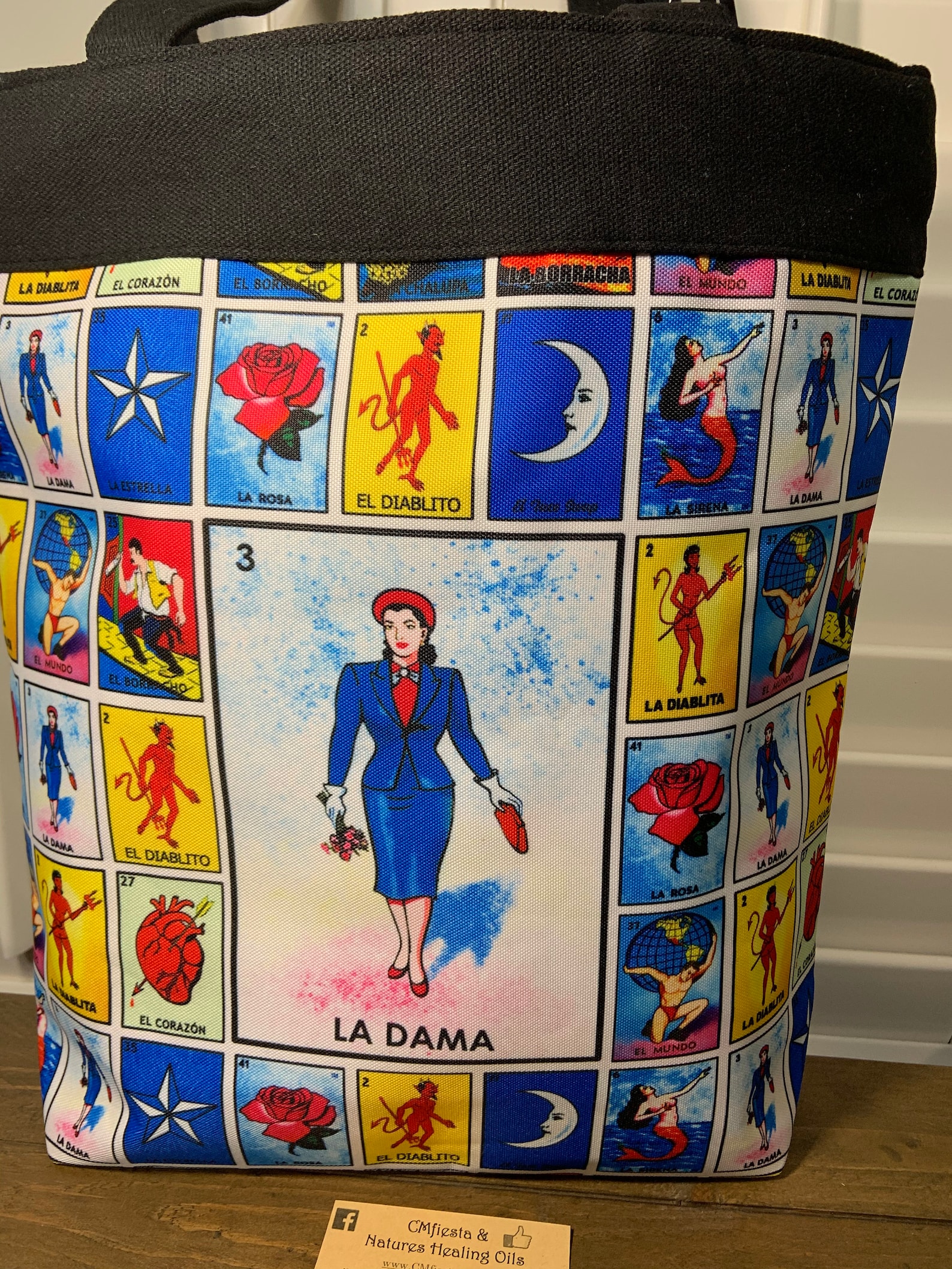 Mexican Loteria Tote Bag Mexican Loteria Bingo Shopping Bag - Etsy