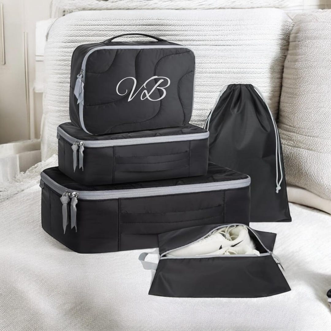 Personalized Packing Cubes for Travel/bagsmart Ultra-light 5 Set Travel ...