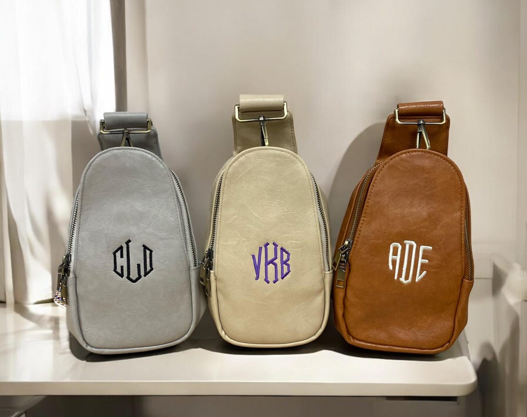 Personalized Sling Bag for Women PU Leather/sling Bag Small Crossbody ...