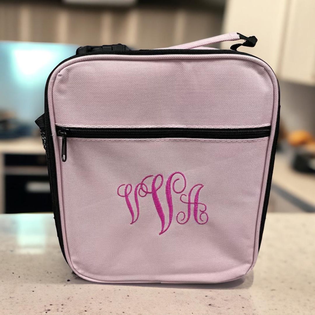 Personalized Insulated Lunch Bag for School / Office / Reusable Lunch ...