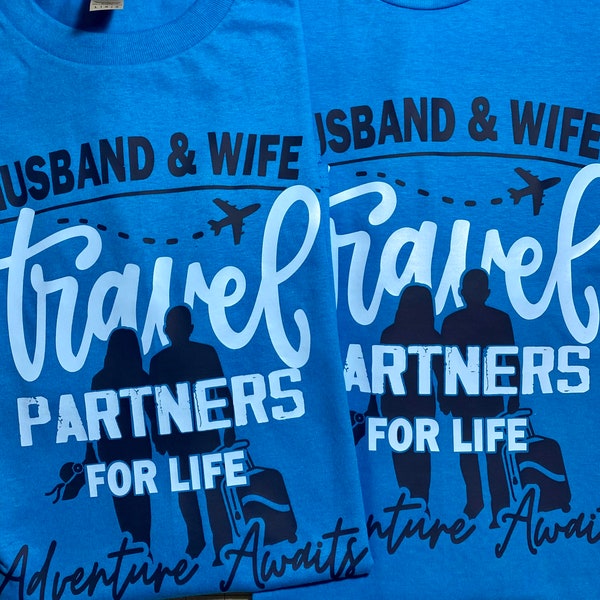 Traveling couple svg - Etsy Nederland