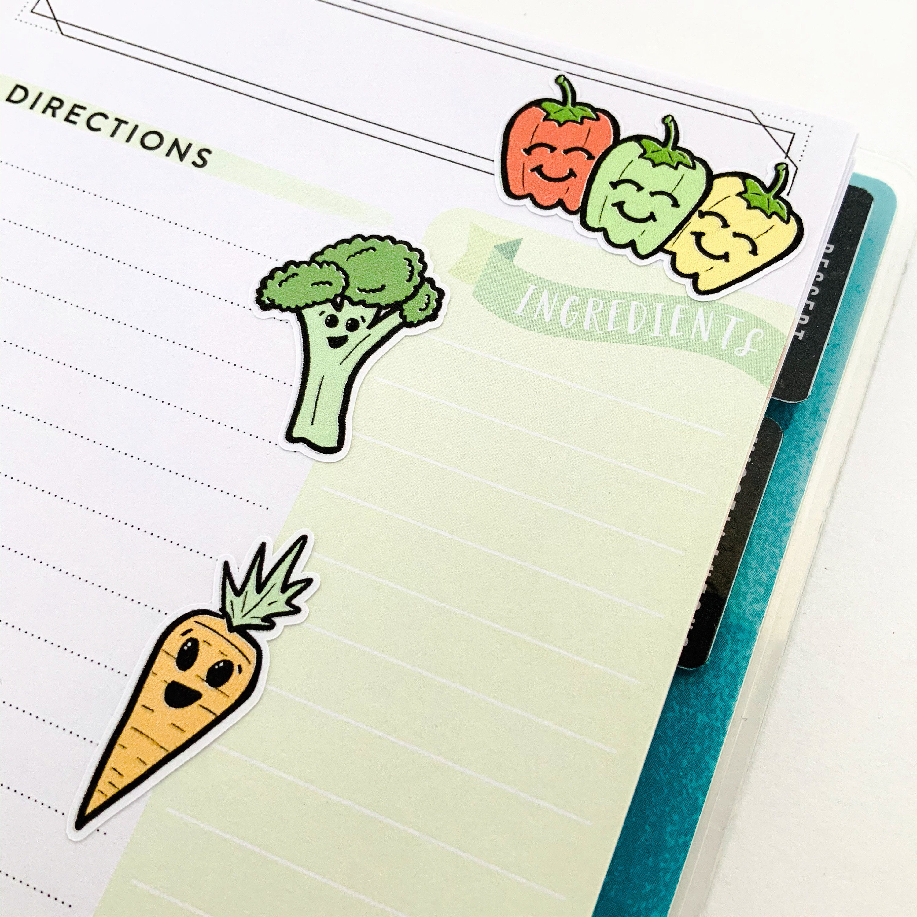 Happy Veggies stickers veggie stickers veggie sticker | Etsy