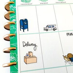Mail Things Deco Stickers, Mail Deco Stickers, Postal Stickers, Post ...