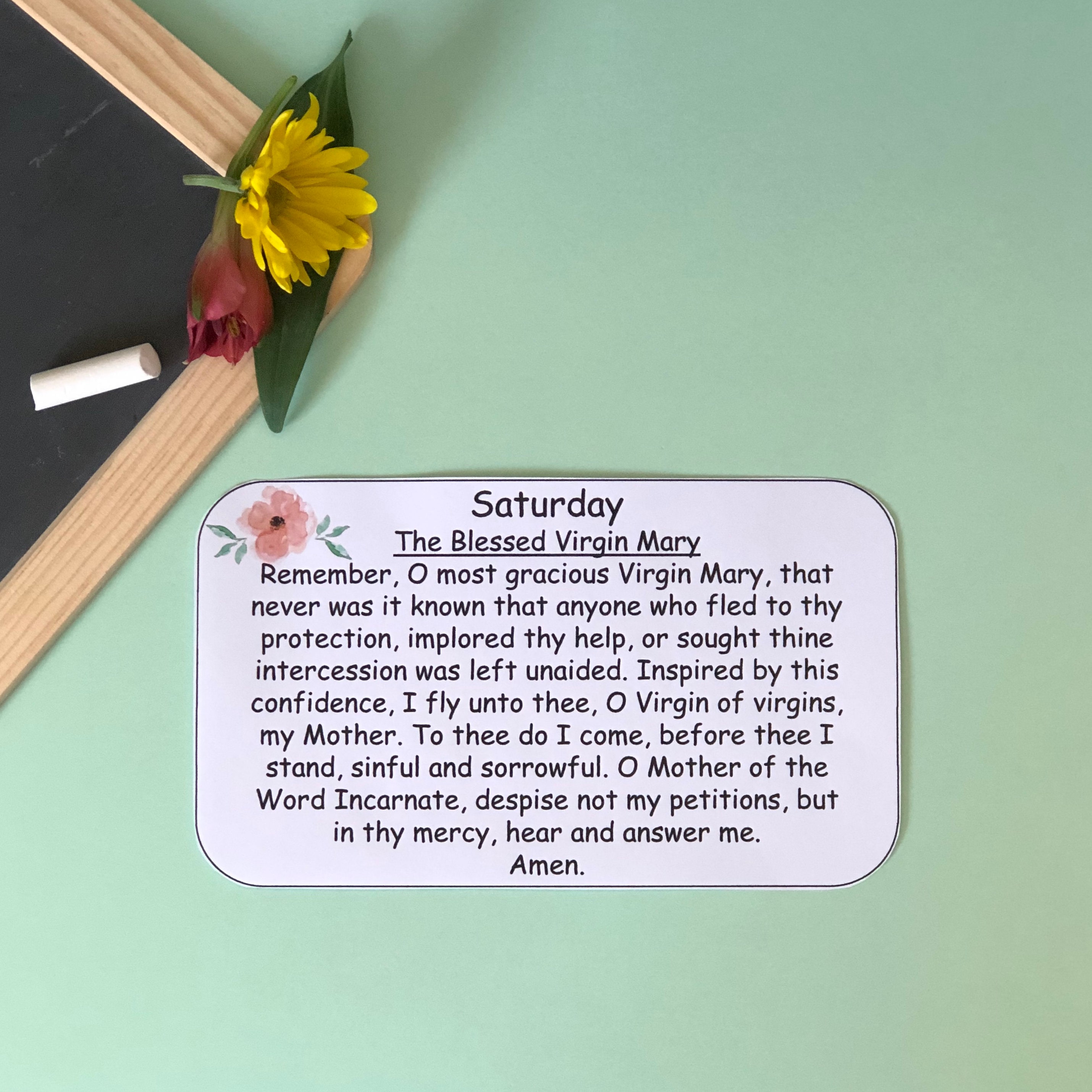 Bundle: Monthly, Weekly, Daily Devotion Prayer Cards - Etsy