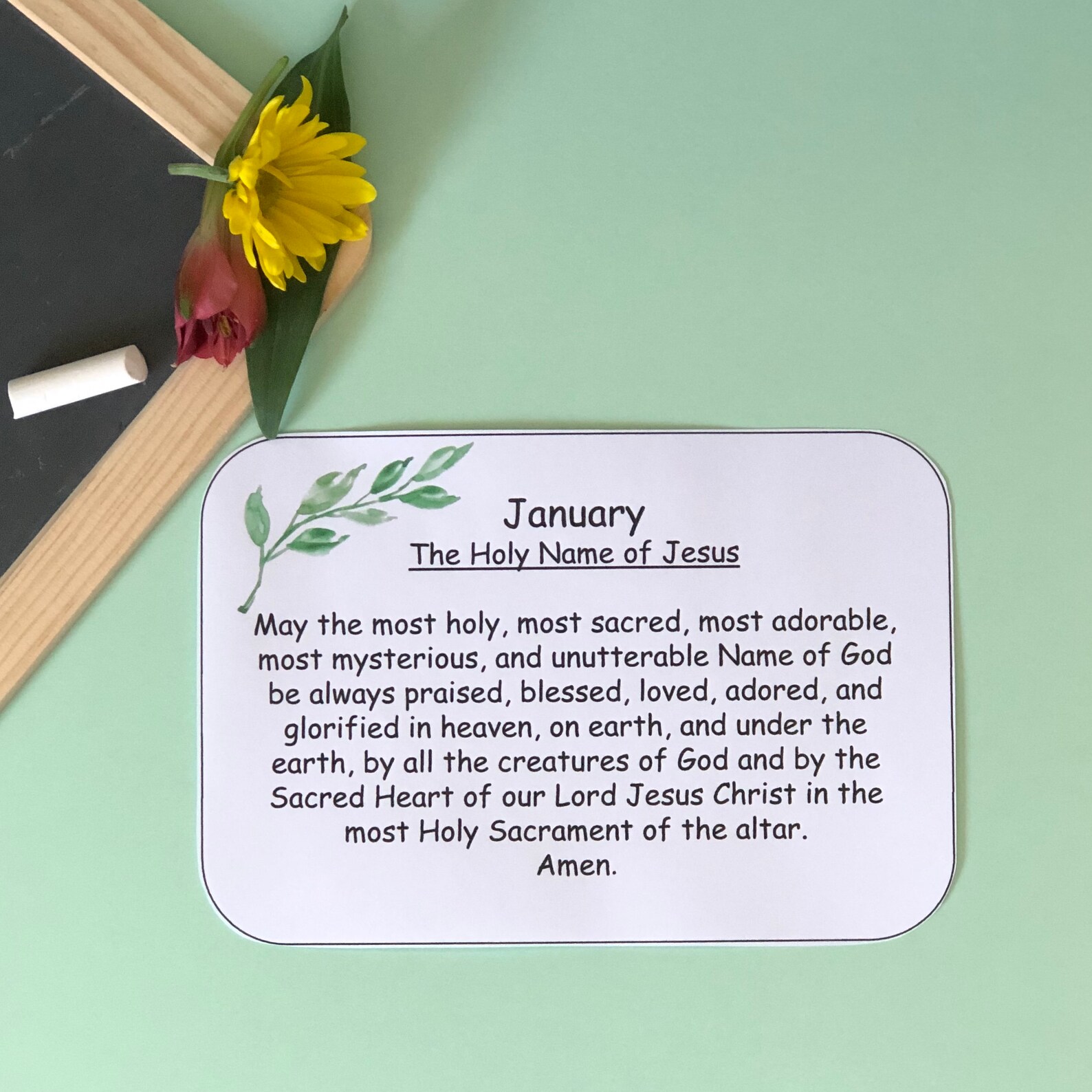 Bundle: Monthly, Weekly, Daily Devotion Prayer Cards - Etsy