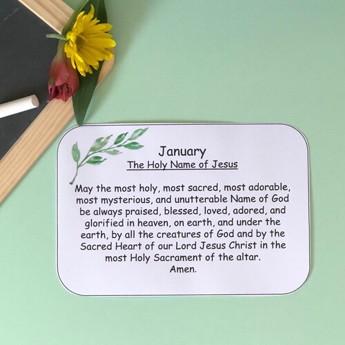 Bundle: Monthly Weekly Daily Devotion Prayer Cards - Etsy