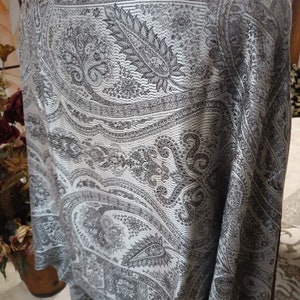 Handmade Silk JAMAWAR Reversible Stole Kashmir Jamavar Silk Pashmina ...