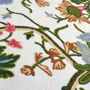 Masterpiece Hand Embroidered Bedspread One-of-a-kind Decorative ...